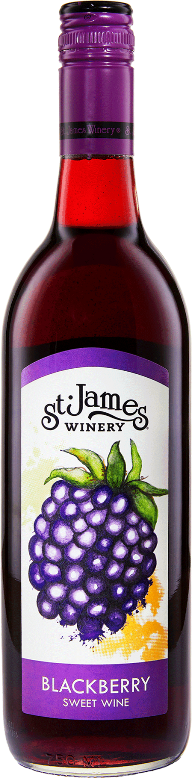 Blackberry Wine - St. James Winery