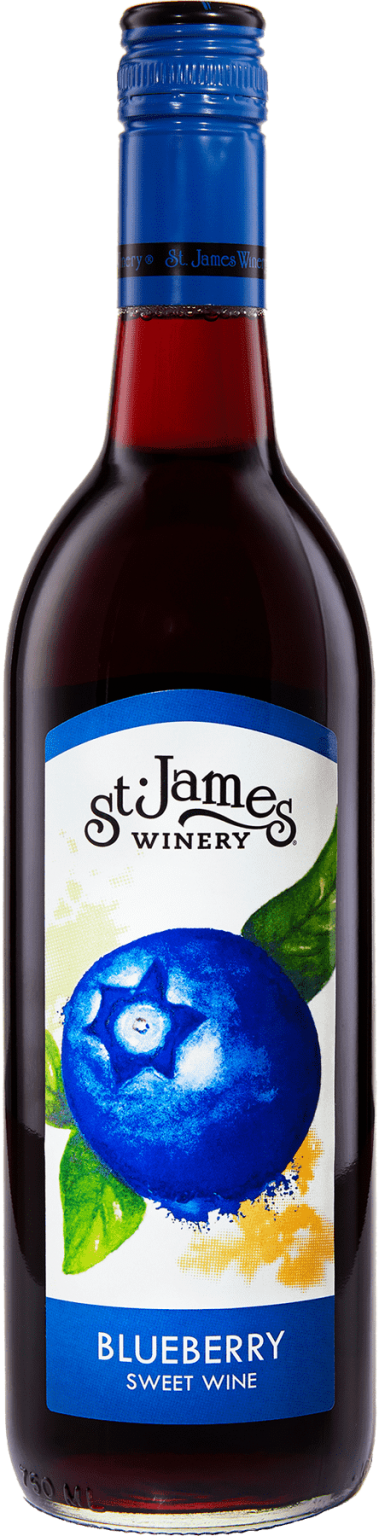 Blueberry Wine - St. James Winery