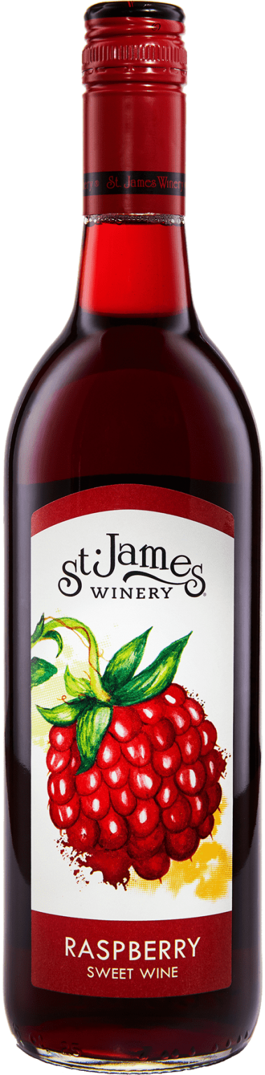 Raspberry Wine - St. James Winery