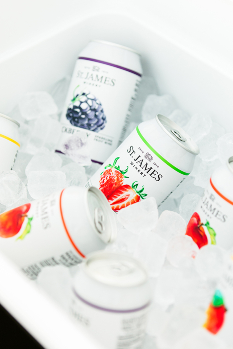 Sparkling Fruit Wines - St. James Winery