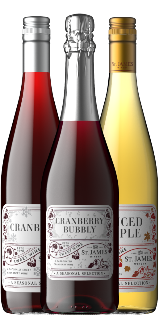 Cranberry Spiced Apple Trio - St. James Winery